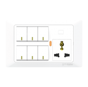 6 GANG SOCKET & IND - Electra Electric, Biratnagar, Nepal